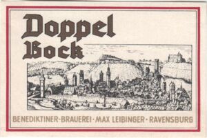 Drink Label: Doppelbock (Brauerei Max Leibinger GmbH, Germany, Federal ...