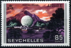 Stamp: Tracking Station (Seychelles(First man on the moon) Mi:SC 257,Sn ...