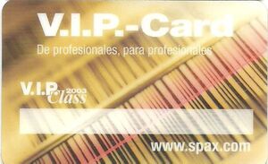 Functional Card: Club VIP Class - Spax.com. Grupo Altenlon, Brinck & Co ...
