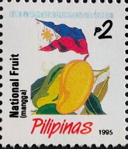 Stamp: National fruit 'Mango' (Mangifera indica) (Philippines ...