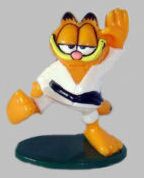 Meal Toy: Karate (Hard plastic figures, Italy(Garfield) Col:VIT-2010-0001 🧸