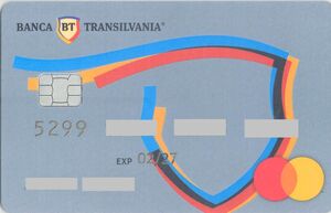 Bank Card: BT new sigla - blue (Banca Transilvania, RomaniaCol:RO-MC ...
