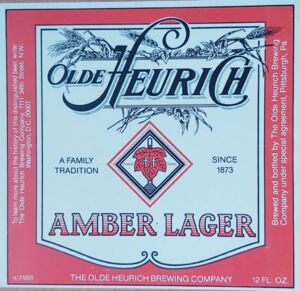 Drink Label: Olde Heurich (Olde Heurich Brewing Company, United States ...