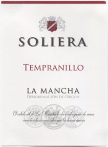Drink Label: Soliera - Tempranillo 2019 (Felix Solis Avantis S.A ...