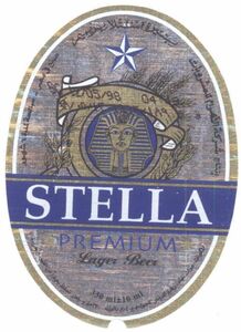 Drink Label: Stella Lager Beer (Al-Ahram Beverage, EgyptCol:EG-BEER-000017