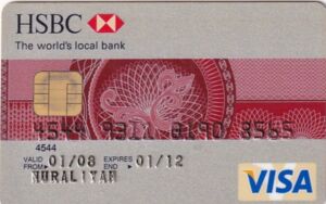 Bank Card: Hsbc (HSBC, IndonesiaCol:ID-VI-0099.01 💳