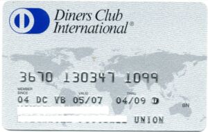 Tarjeta de Banco: Diners Club International - 04/06 (Diners Club ...