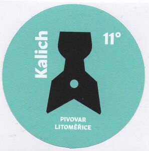 Drink Label: Kalich (Pivovar Litoměřice sro, Czech RepublicCol:CZ-BEER ...