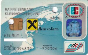 Bank Card: Meine ee- Karte (Raiffeisenbank Kleinmünchen - Linz ...