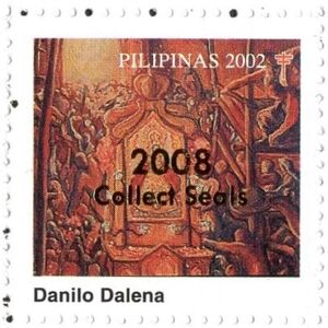Stamp: Danilo Dalena (Philippines: Cinderella Stamps(Tuberculosis ...