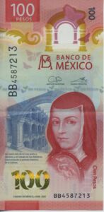 Nota de Banco: 100 Pesos (México(2017-2022 "Historical Identity and ...