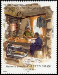 Stamp: Stewardship PO Alfred Faure (Crozet) (French Southern and ...