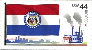 Stamp: Missouri (United States of America(Flags of Our Nation) Mi:US ...