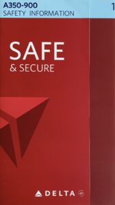 Safety Card: A350-900 (Delta Air Lines, United States of AmericaCol:DAL ...