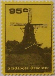 Stamp: Buildings (Netherlands: Private Post Offices(Deventer) Col:NL ...