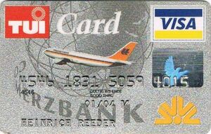 Bank Card: TUI Card (Commerzbank, Germany, Federal RepublicCol:DE-VI-0153