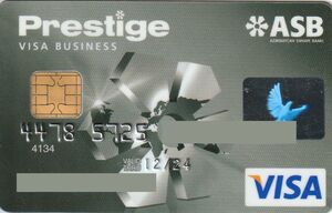 Bank Card: Prestige Visa Business (ASB Bank, AzerbaijanCol:AZ-VI-0046