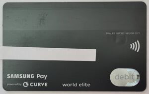 Bank Card: Samsung Pay Curve (Curve, United Kingdom of Great Britain ...
