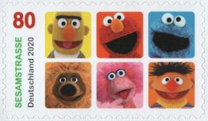 Stamp: Sesame Street (Germany, Federal Republic(Sesame Street) Mi:DE ...