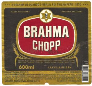 Drink Label: Brahma Chopp (Ambev, BrazilCol:BR-BEER-000862