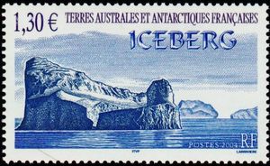 Stamp: Iceberg (French Southern and Antarctic Lands (TAAF)(Landscape ...