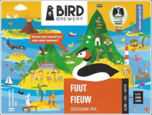Drink Label: Fuut Fieuw Session IPA Blond (Bird Brewery, NetherlandsCol ...