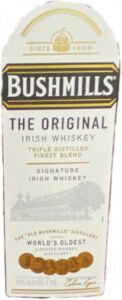 Drink Label: Imported Bushmills Original Irish (Old Bushmills ...
