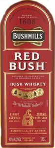 Drink Label: Red Bush Irish (Old Bushmills Distillery, IrelandCol:IE ...