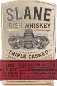 Drink Label: Slane Irish Triple Casked (Slane Distillery, IrelandCol:IE ...