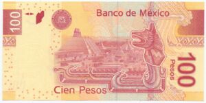 Banknote: 100 Pesos (Mexico(2004-2022 Issue) Wor:P-124i.5