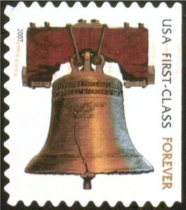 Stamp: Liberty Bell "Forever" (United States of America(Liberty Bell ...