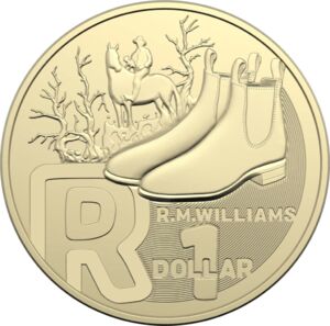Coin: 1 Dollar (Letter R - R. M. Williams) (Australia(2019~Today ...