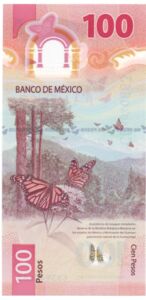Banknote: 100 Pesos (Mexico(2017-2022 "Historical Identity and Natural ...
