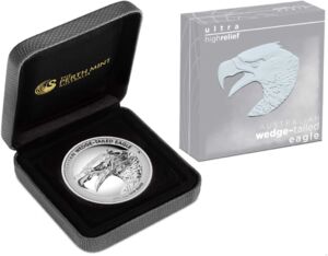 Coin: 8 Dollars (Australian Wedge-tailed Eagle - Ultra High Relief ...