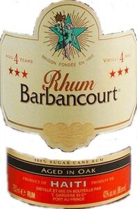Drink Label: Rhum Barbancourt (T. Gardère & Cie., HaitiCol:HT-RUM-000003