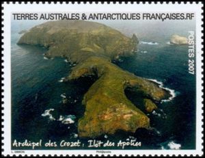 Stamp: Crozet Archipelago - Island of the Apostles (French Southern and ...