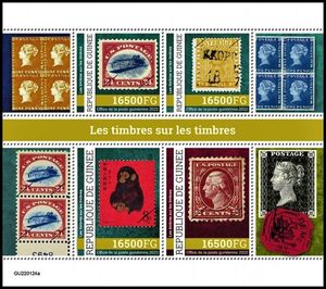 Stamp: Stamps on Stamps (Guinea(Stamps on Stamps (2022)) Col:GN 2022-47