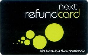 Gift Card: Refundcard (Next, United Kingdom of Great Britain & Northern ...