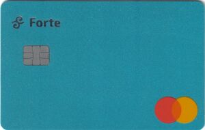 Bank Card: Forte Blue MC (ForteBank, KazakhstanCol:KZ-MC-0040