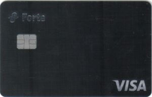 Bank Card: Forte Black (ForteBank, KazakhstanCol:KZ-VI-0071
