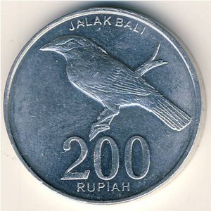 Coin: 200 Rupiah (Indonesia(1999~2010 - Fourth series) Col:ID-000039 ...