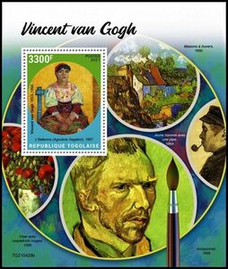 Stamp: Vincent van Gogh (1853–1890) (Togo(Vincent van Gogh (2021)) Yt ...