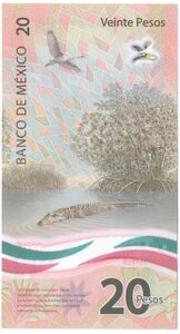 Banknote: 20 Pesos (Mexico(2021-2022 "Bicentennial of Independence ...