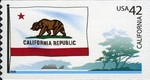 Stamp: California (United States of America(Flags of Our Nation) Mi:US ...