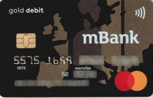 Bank Card: mbank Gold22 (BRE Bank SA/MultiBank/mBank, PolandCol:PL-MC ...