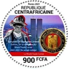 Stamp: World Trade Center (Central African Republic(World Trade Center ...