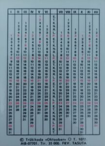 Calendario de Bolsillo: Elle Kull and Mikk Mikiver (Estonia(Actors ...