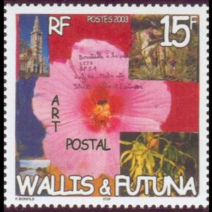 Stamp: Children of Wallis and Futuna and Reunion (Wallis and Futuna ...