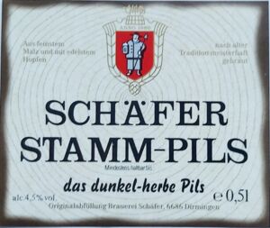 Drink Label: Schafer Stamm-Pils (Brauerei Schäfer, Germany, Federal ...