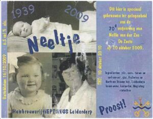 Drink Label: Neeltje (Brouwerij Neptunus, NetherlandsCol:NL-BEER-029697
